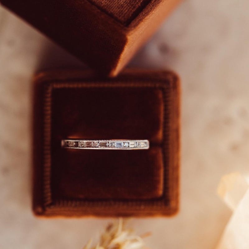 Dot Dash Ring - Etsy