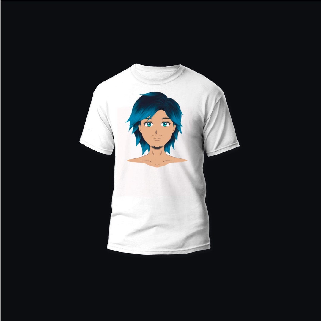 Custom Hand-drawn Anime Character T-shirt - Unique Design - Perfect ...
