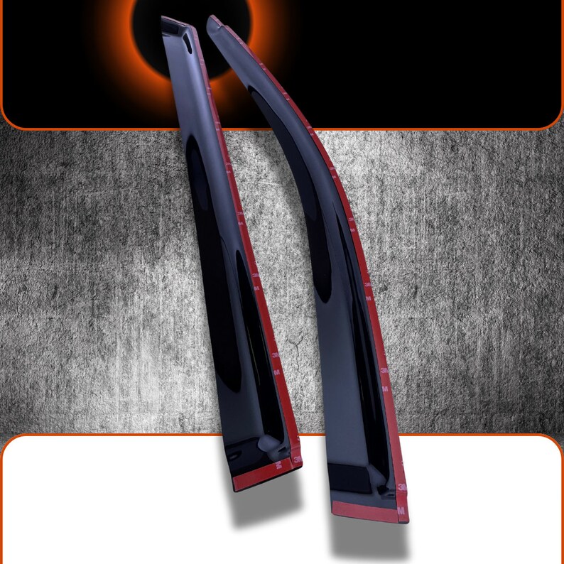 2008-2018 Dodge Caravan Out-channel Auto-visor Side Window Rain ...