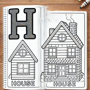 ABC Coloring Pages, Kids Artwork, Preschool Printable, Kids Worksheets ...