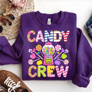 Candy Land Candy Crew Decorations Sweetie Candy Squad Christmas Cool ...