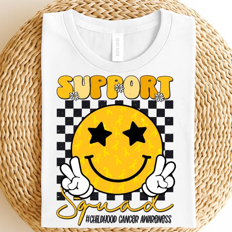Childhood Cancer Awareness 2026 Png SVG Bundle: Gold Ribbon Design ...
