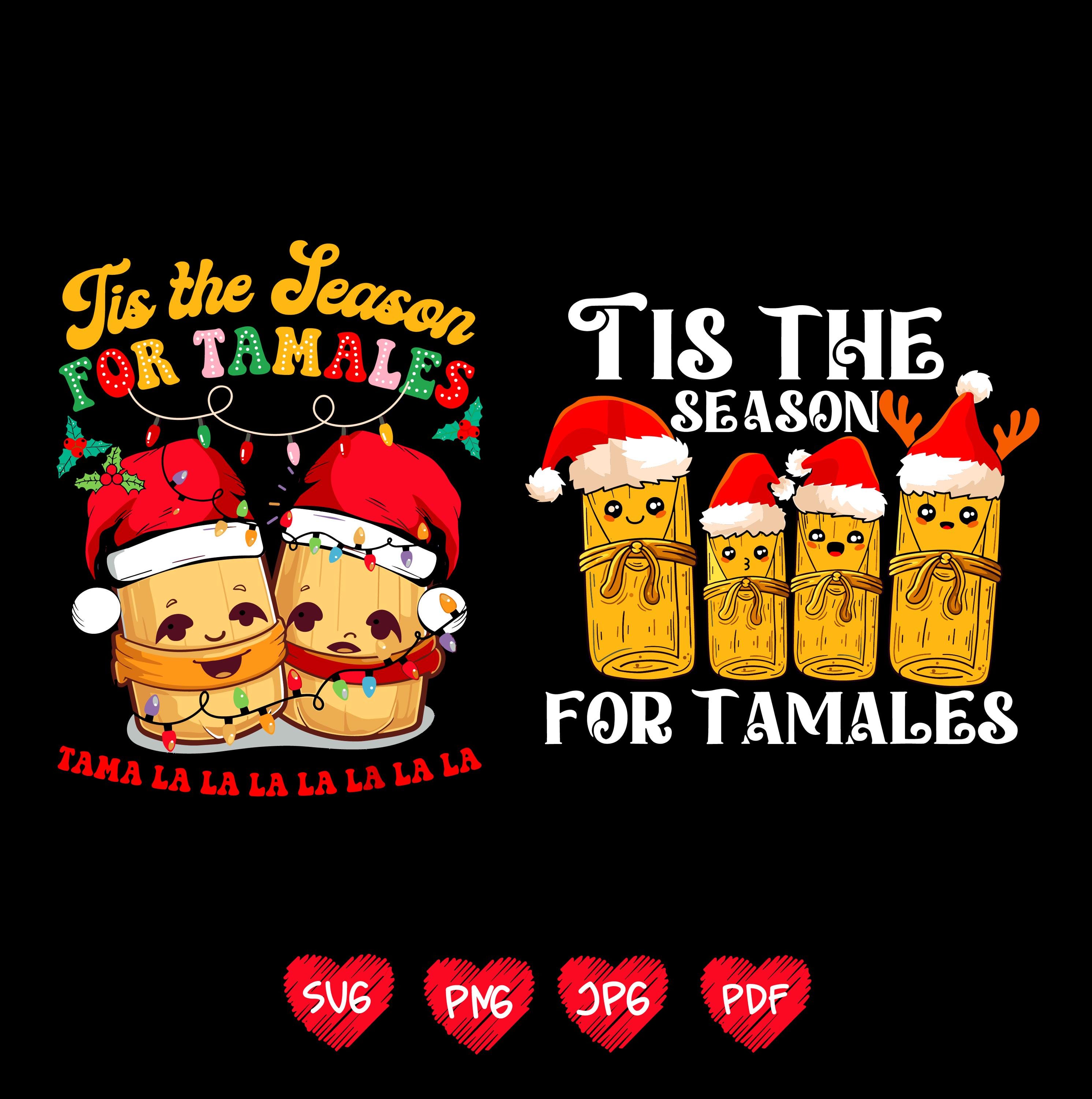 Tamales Christmas SVG PNG: Mexican Food Art (digital Download - Etsy