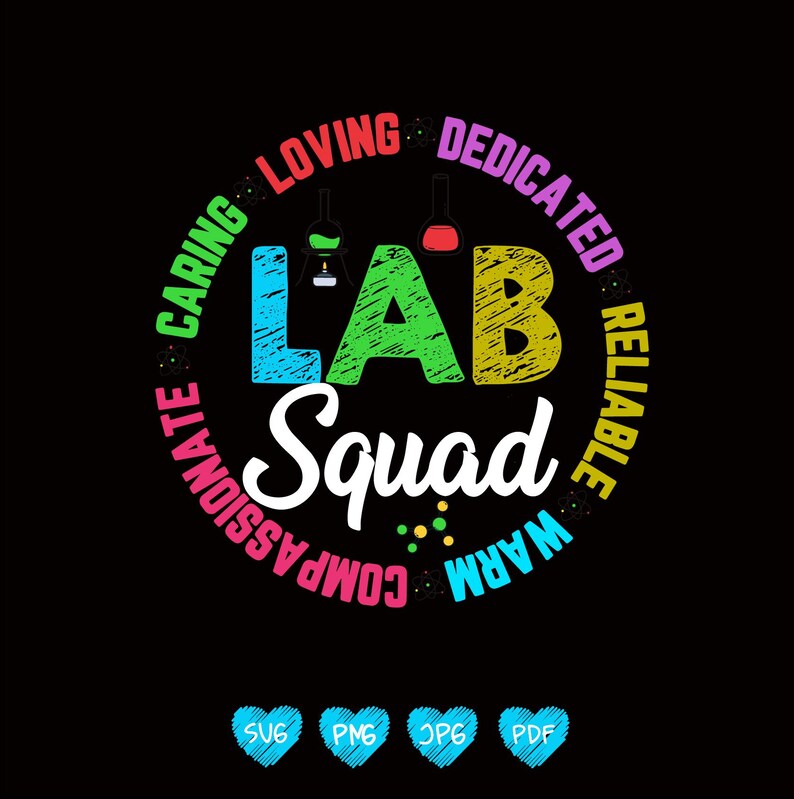 Lab Squad Svg Png, Lab Week 2026 Medical Laboratory Technician, Lab ...