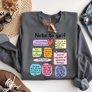 Note to Self Svg Png, Mental Health Matter Png, Motivational Png ...