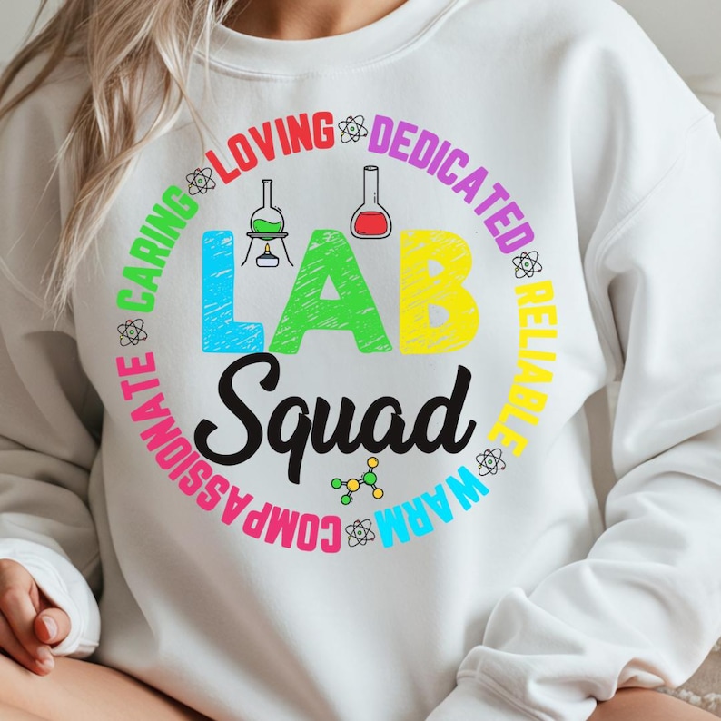 Lab Squad Svg Png, Lab Week 2026 Medical Laboratory Technician, Lab ...