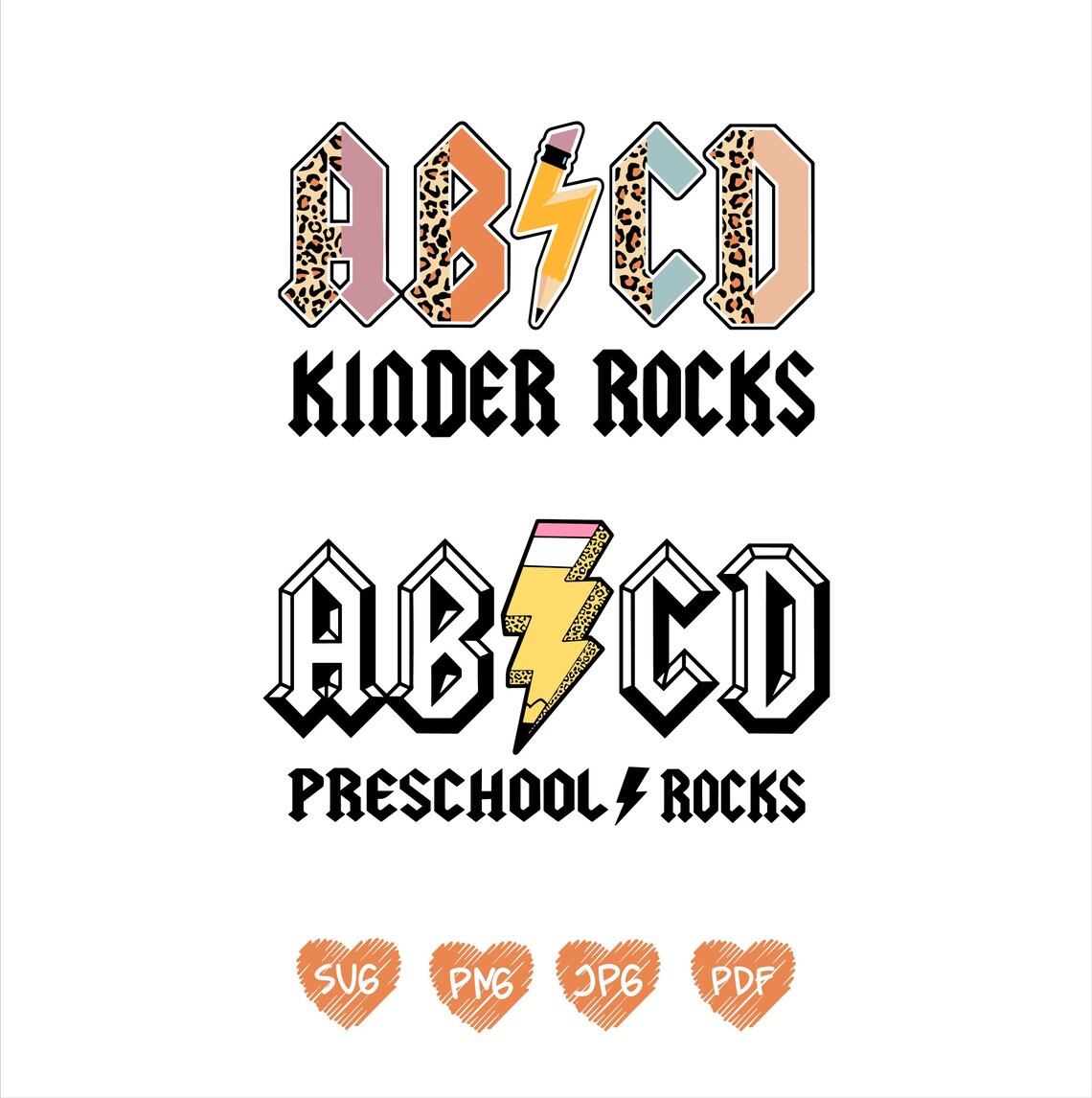 ABCD Kinder Rock Png , Abcd Back in Class Preschool Rock Png , Back to ...