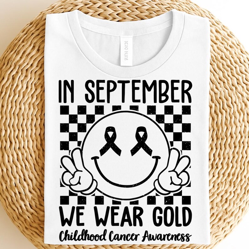 Childhood Cancer Awareness 2026 Png SVG Bundle: Gold Ribbon Design ...