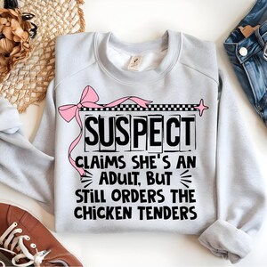 5 Suspect Claims Trendy Svg Png Bundle, Going to Bed, Funny Svg ...