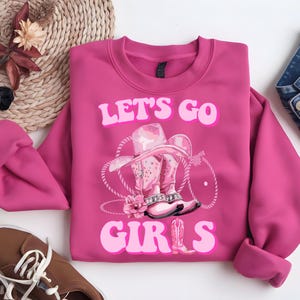 Lets Go Girls Png Svg Bundle, Cowgirl Hat Svg, Lets Go Girl Western Svg ...