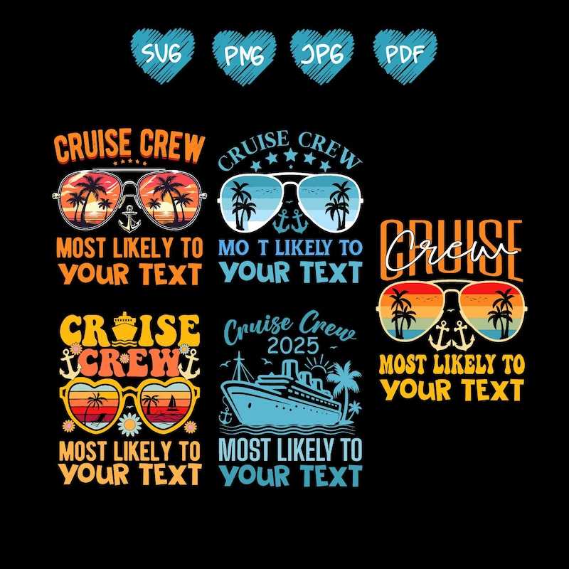 Editable Cruise Crew - Etsy
