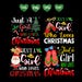 Just A Girl Who Loves Christmas Svg Png, Christmas Girls Png, Family ...