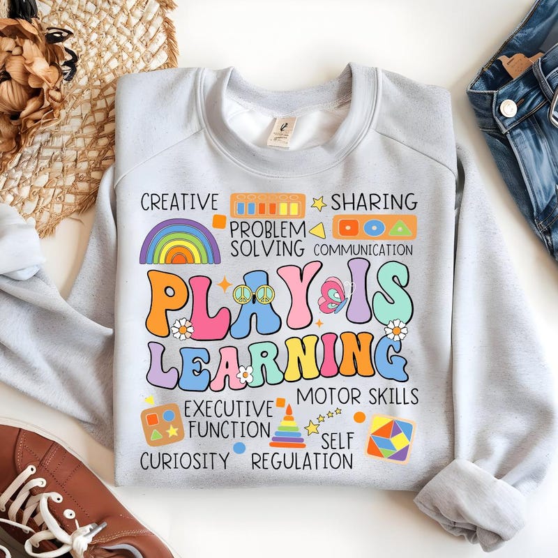 Play is Learning Svg - Etsy