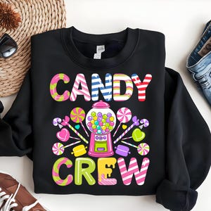 Candy Land Candy Crew Decorations Sweetie Candy Squad Christmas Cool ...