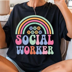 Social Worker Words Bundle Png Svg, Gift for Social Worker Png, Social ...