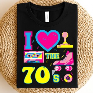 70s Retro SVG Bundle: I Love the 70s Theme (digital Download - Etsy