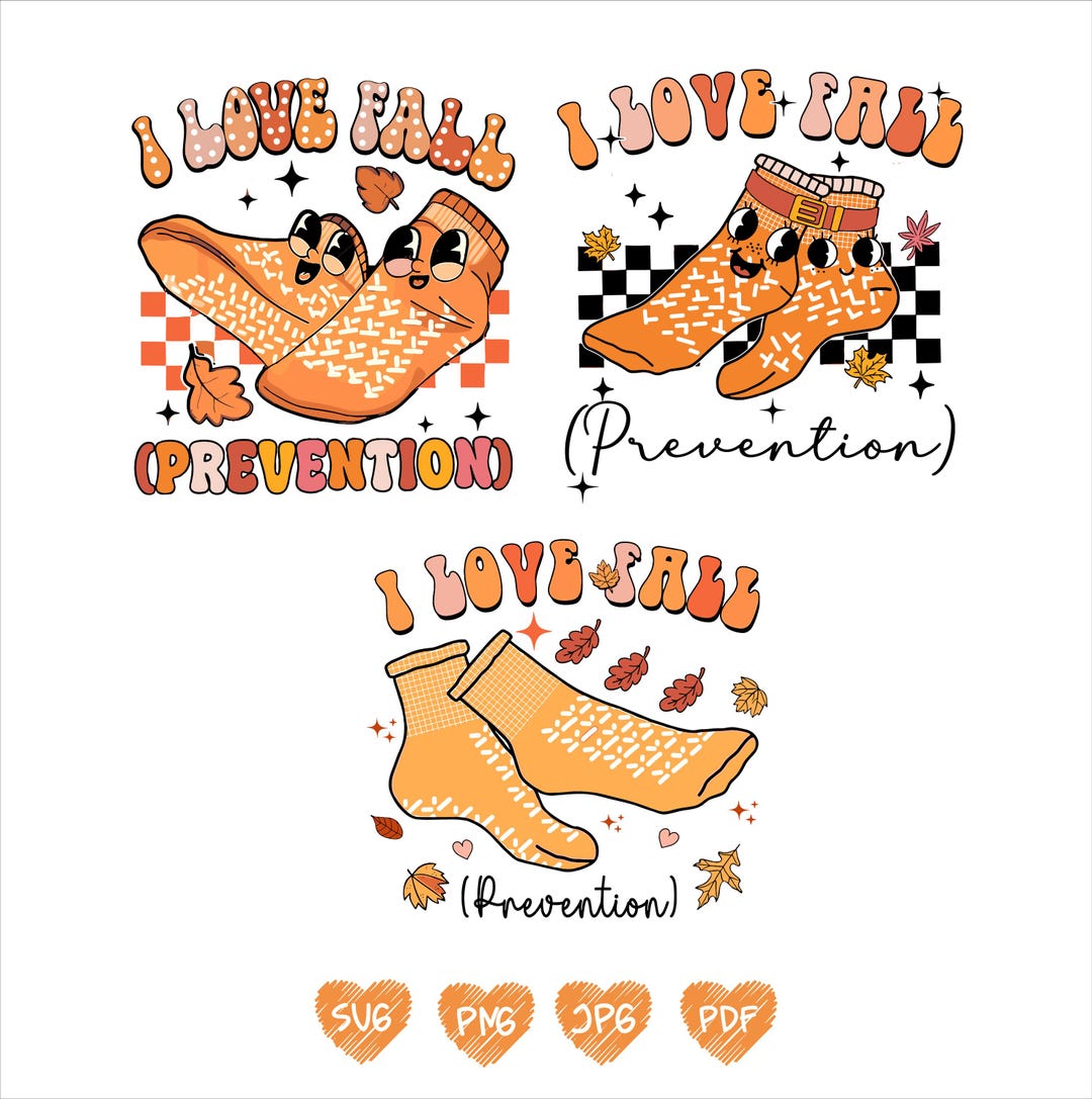 I Love Fall Prevention Nurse Fall Svg Png, Nurse Png, Thanksgiving ...