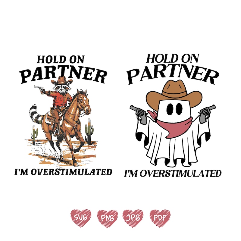 Hold on Partner Im Over Stimulated - Etsy