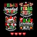Feliz Navidad 2025 PNG SVG Bundle: Spanish Christmas, Luces De Navidad ...