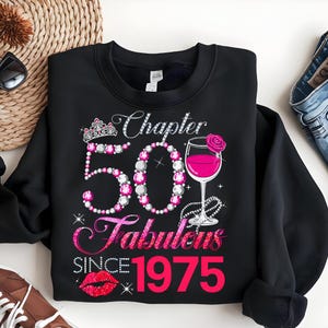 Chapter 50 Fabulous Since 1975 Svg, 50th Birthday Png, Chapter 50 Svg, Cricut Chapter 50 Svg ...