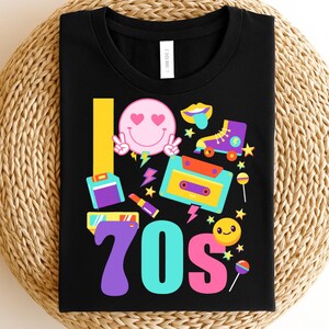 70s Retro SVG Bundle: I Love the 70s Theme (digital Download - Etsy