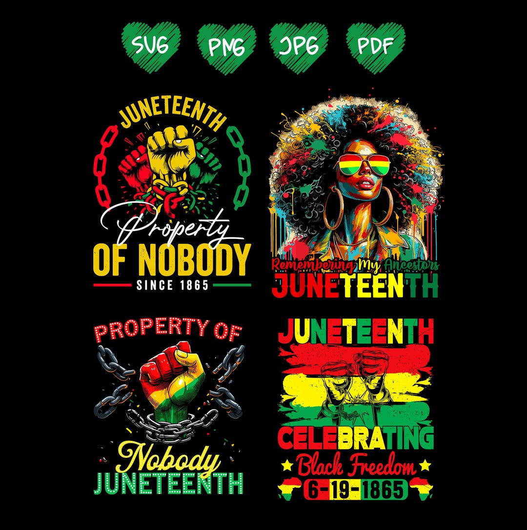 Juneteenth Png Svg 2026 Bundle, Juneteenth Sublimation Png, Free-ish ...