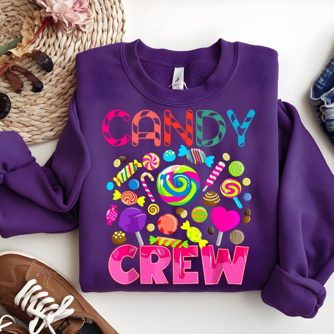 Candy Land Candy Crew Decorations Sweetie Candy Squad Christmas Cool ...