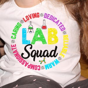 Lab Squad Svg Png, Lab Week 2025 Medical Laboratory Technician, Lab ...