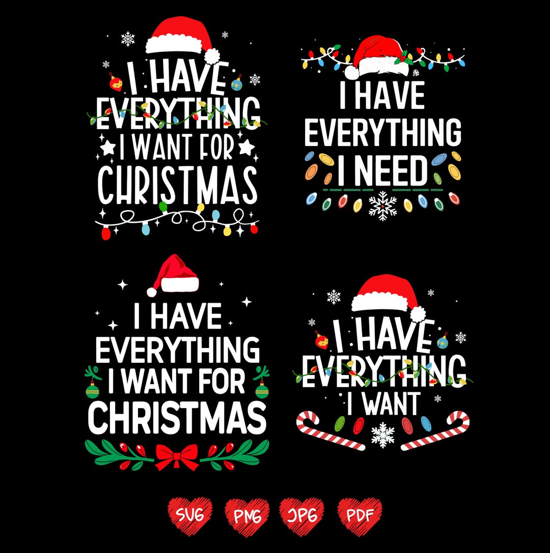 It's Me I'm Everything PNG Svg Bundle,i Have Everything I Want for ...