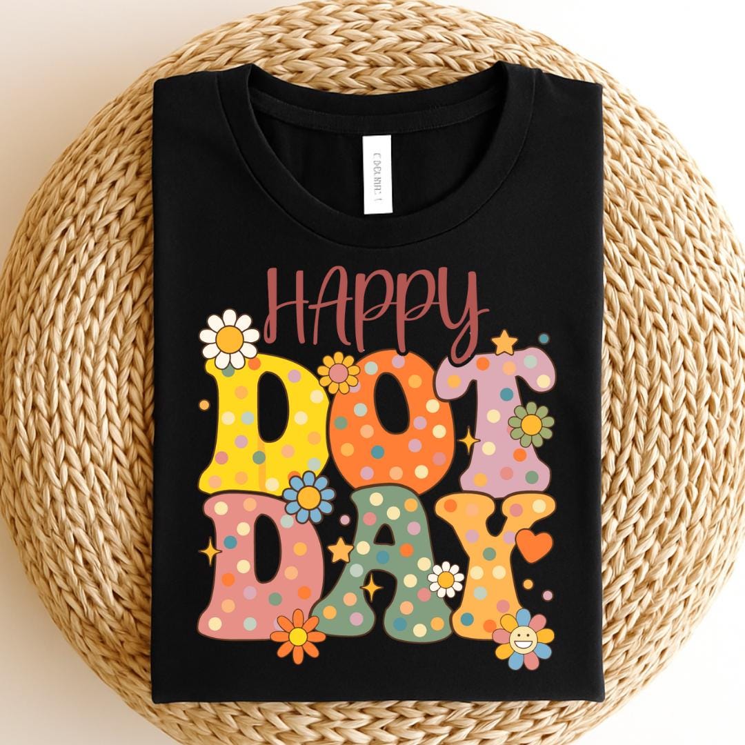 International Dot Day SVG PNG Files: Polka Dot Design (digital Download ...