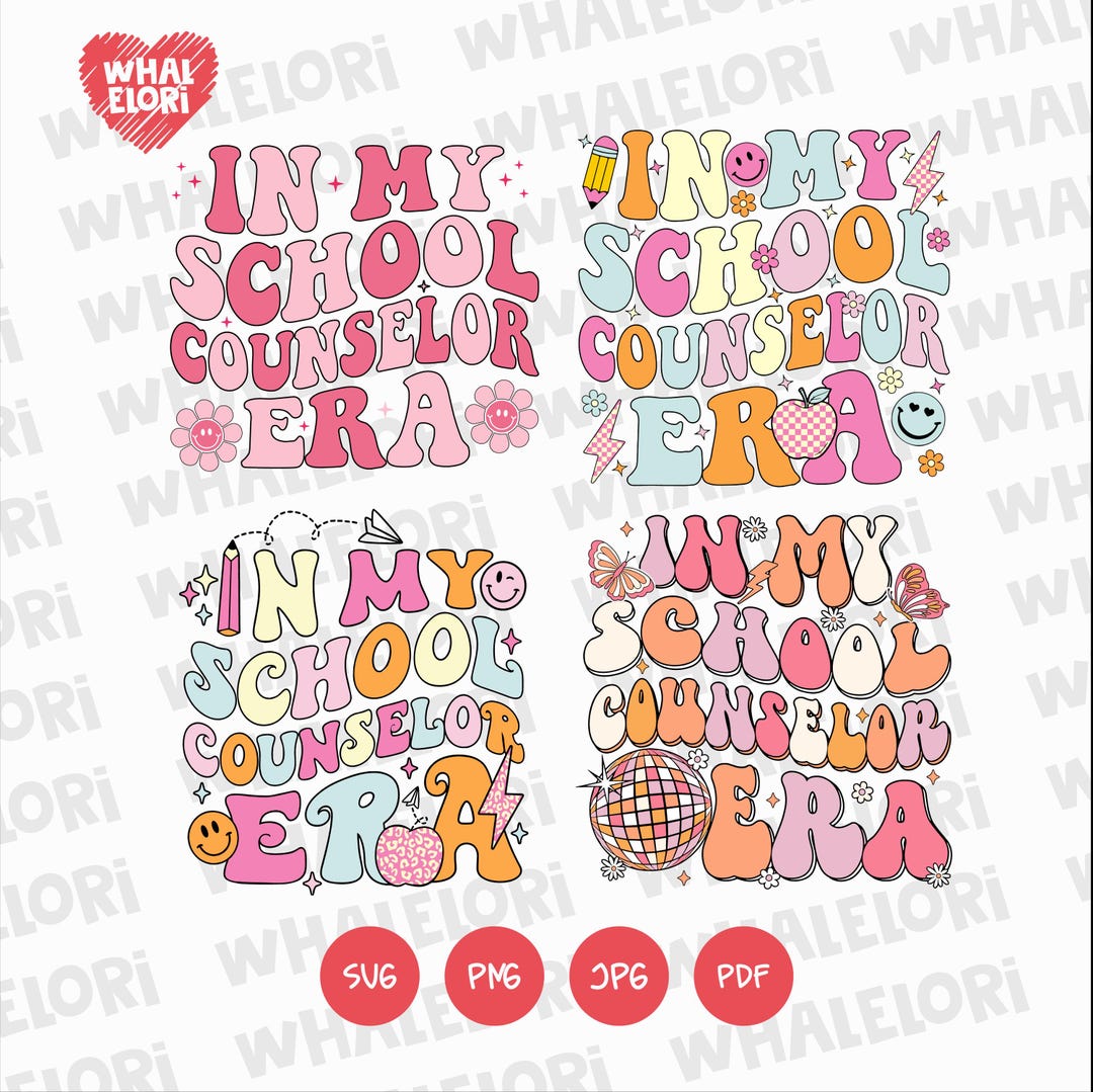 In My School Counselor Era Png SVG, School Counselor Era Svg, School ...