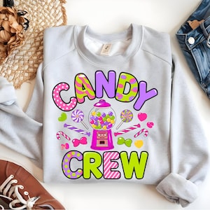 Candy Land Candy Crew Decorations Sweetie Candy Squad Christmas Cool ...