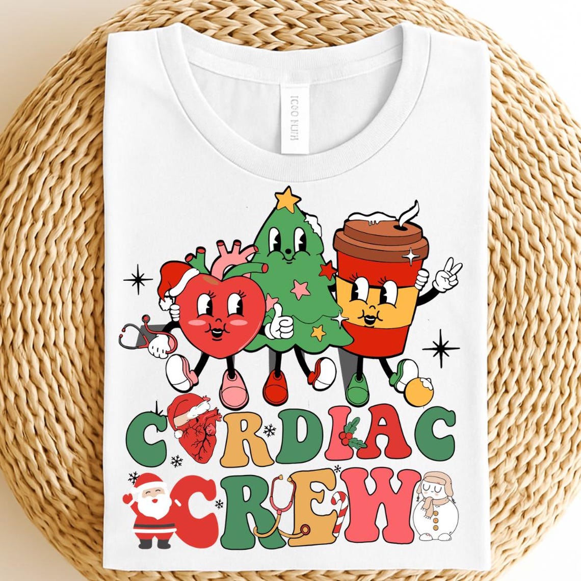 Cardiac Christmas Crew 2025 Svg Png, Cardiac Nurse Png, Cardiology ...