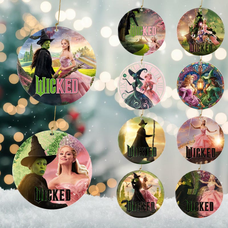 Wicked Png Ornaments - Etsy