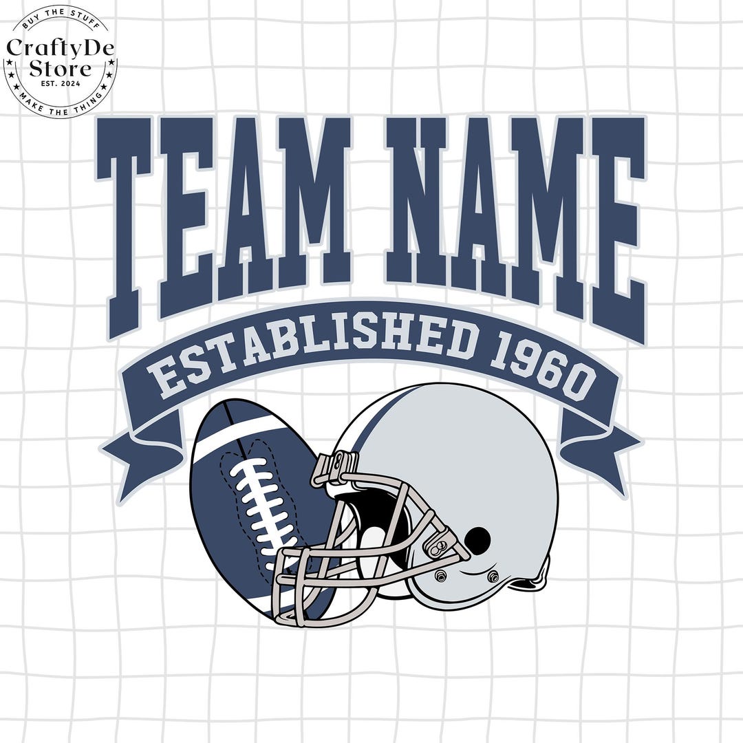 Football SVG, DTF Transfers, Ready to Press, Heat Transfer, Direct to ...
