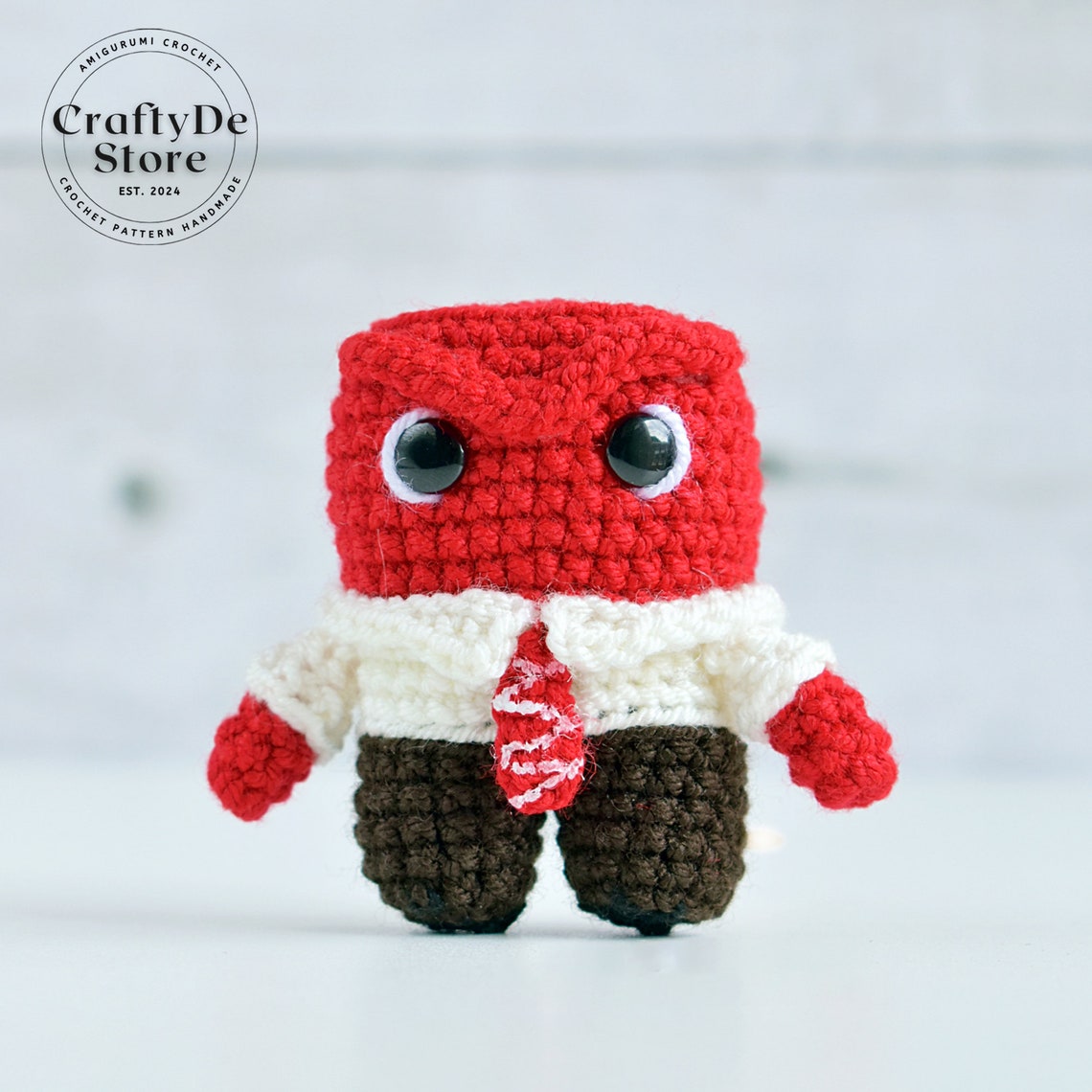 Anger Crochet Pattern Crochet Cartoon Pattern Pdf Pattern Anger From ...