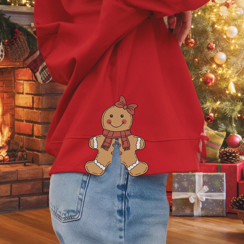 Gingerbread Embroidery Pattern - Etsy