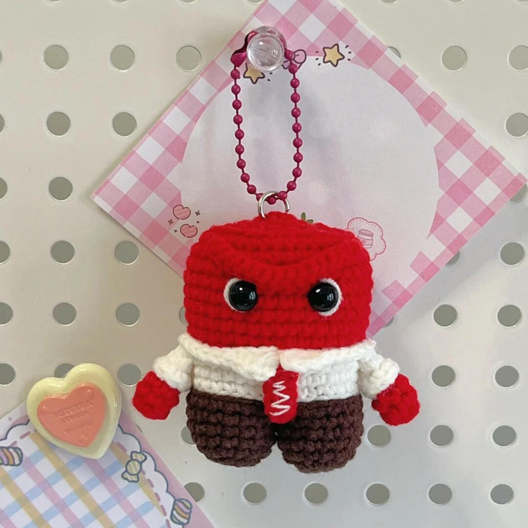 Inside Out Crochet, Anger Crochet Pattern, Inside Out Pattern, Handmade ...