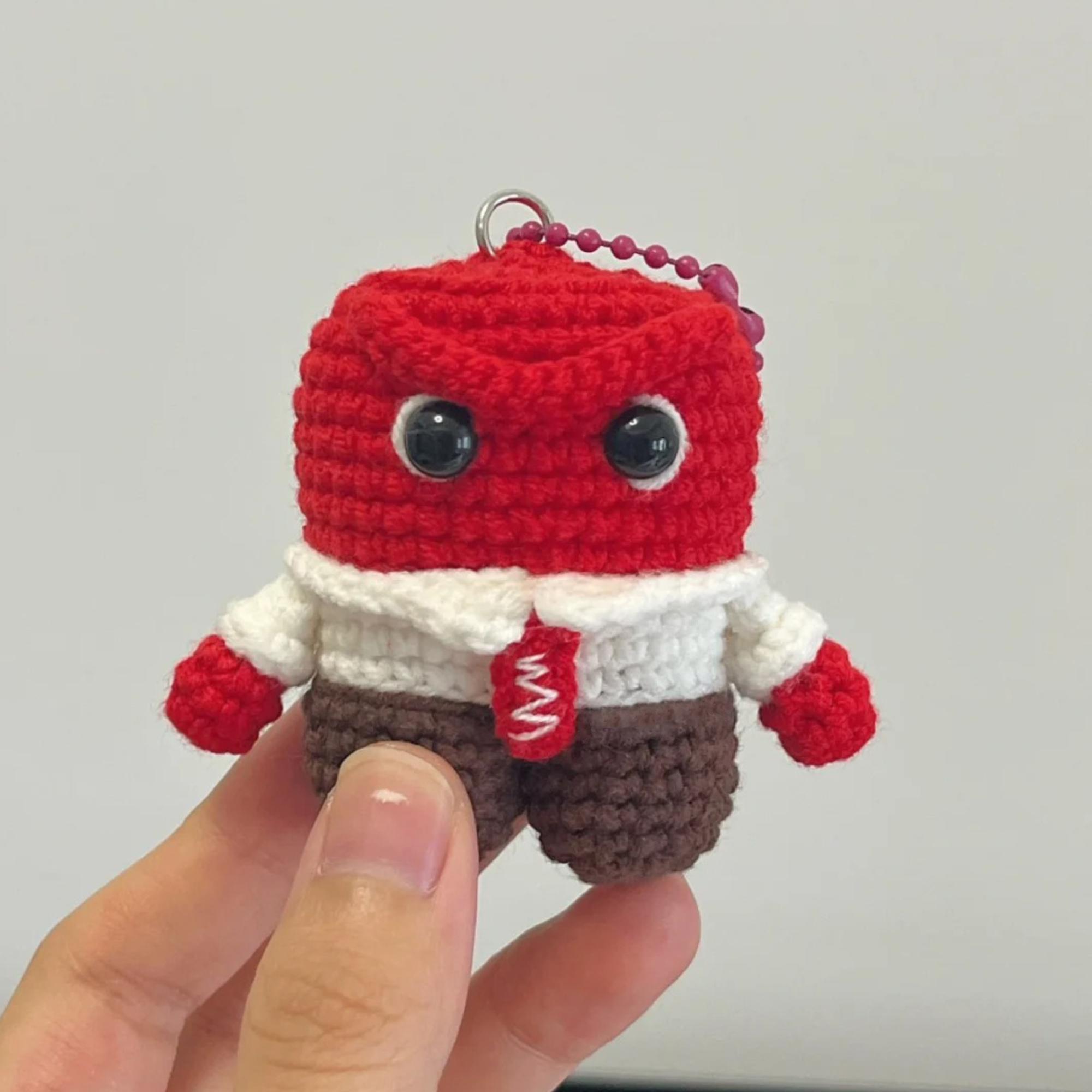 Inside Out Crochet, Anger Crochet Pattern, Inside Out Pattern, Handmade ...