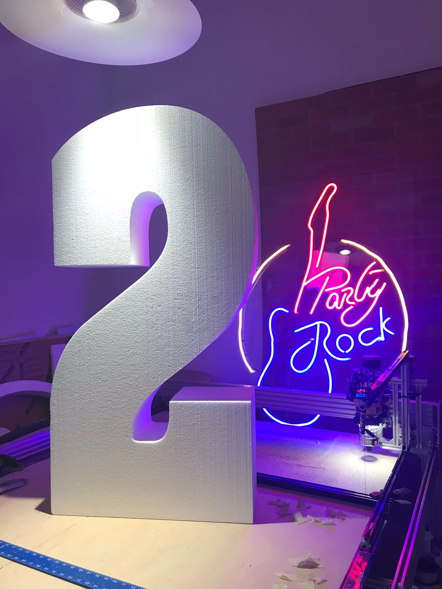 30" Tall Large Table Base Foam Letters and Numbers | Party Decor | Home ...