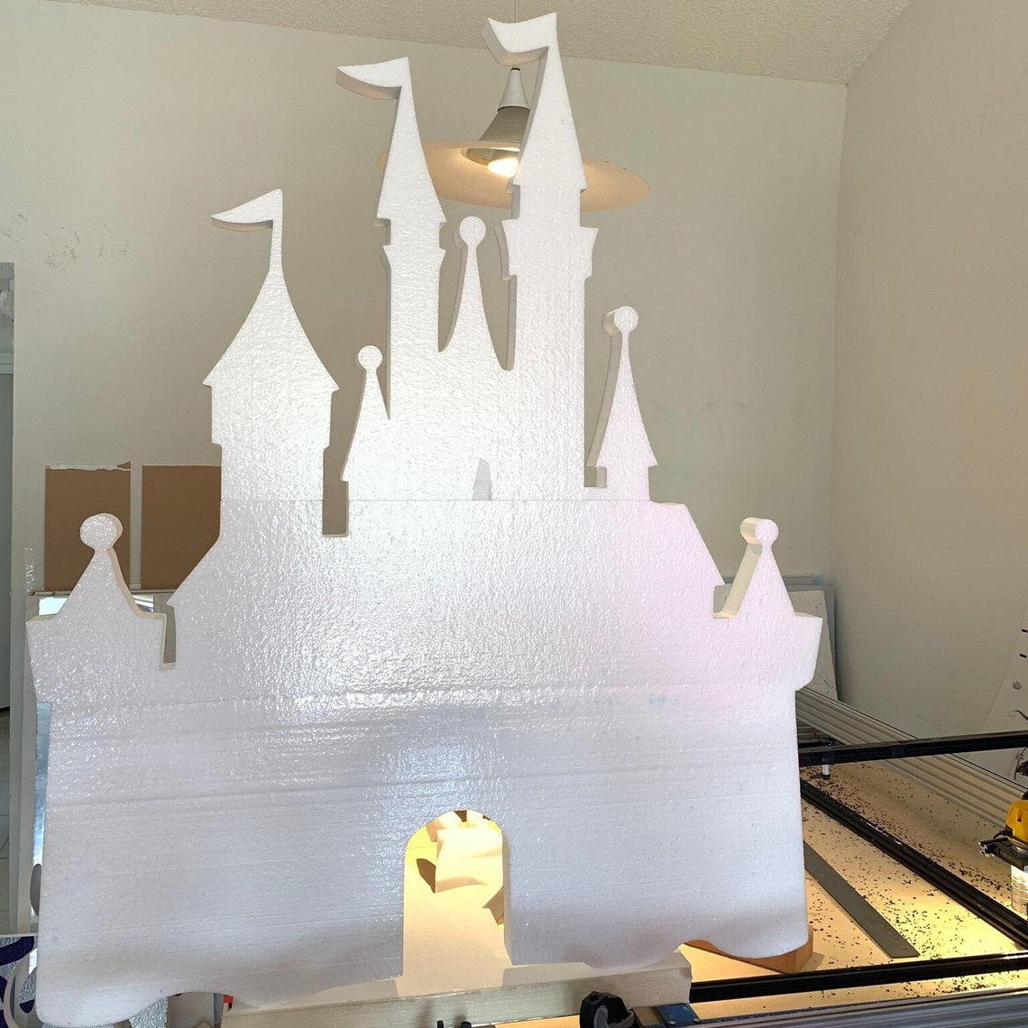 Cinderella Castle| Foam Letters | 2" Thick Floating Pool Letters and ...