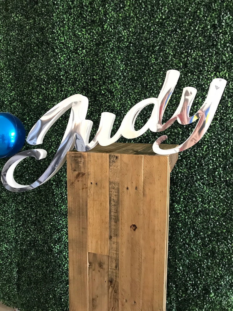 Styrofoam Custom Name, 3D Name Gold Glitter,foam Letters Name Age Block ...