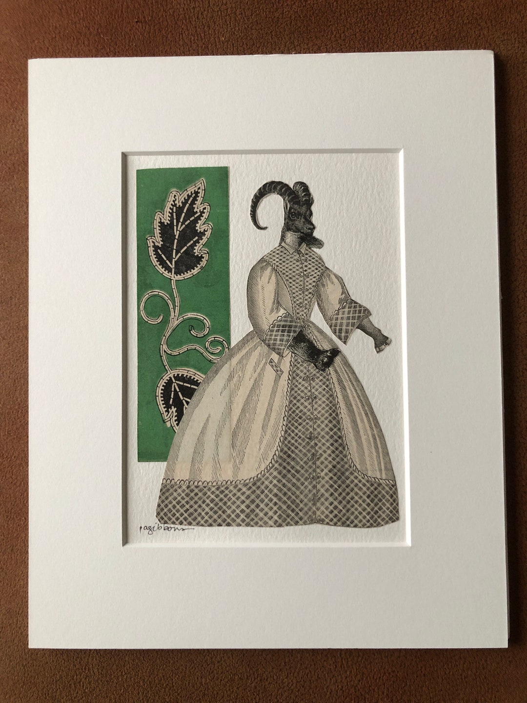 Original OOAK Collage by Patti Gibbons Marmee Surreal Anthropomorphic ...