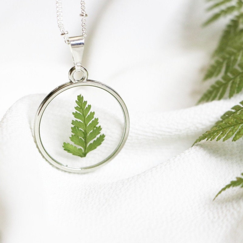 Fern Necklace - Etsy
