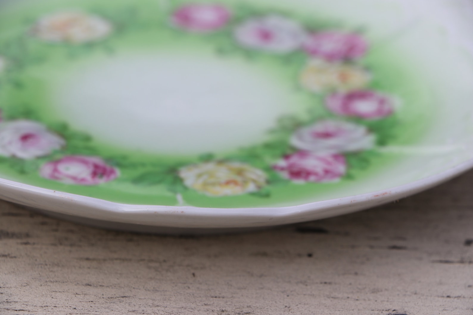 Vintage Roses Plate Three Crown China Germany Floral Plate - Etsy