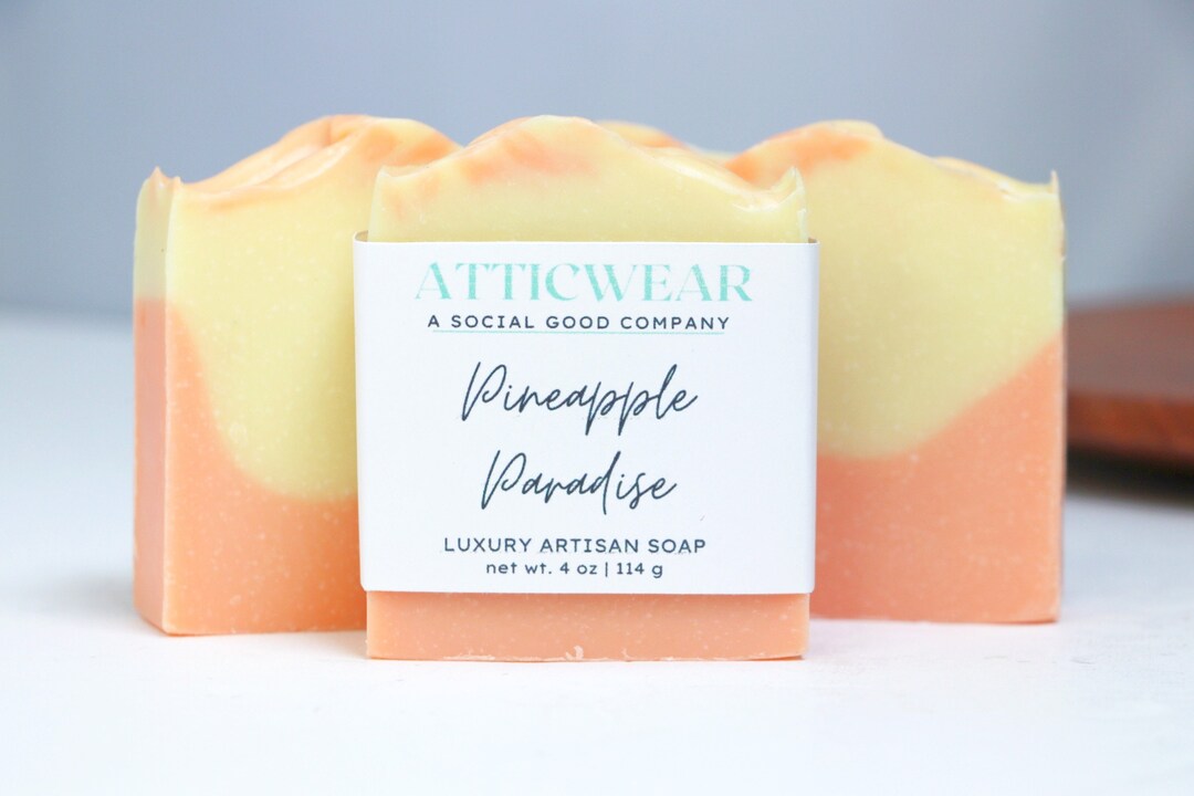 Pineapple Paradise Soap, Artisan Soap,handmade Soap, Fruit Soap, Fruit ...