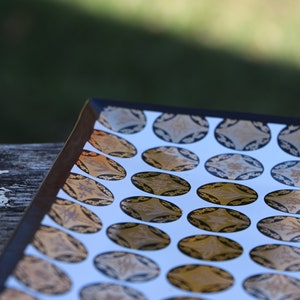 Vintage Georges Briard Glass Plate, Coin Milk Glass Retro Plate ...