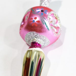 Christmas Classics Vintage Mercury Glass Tree Topper, Triple Indent ...