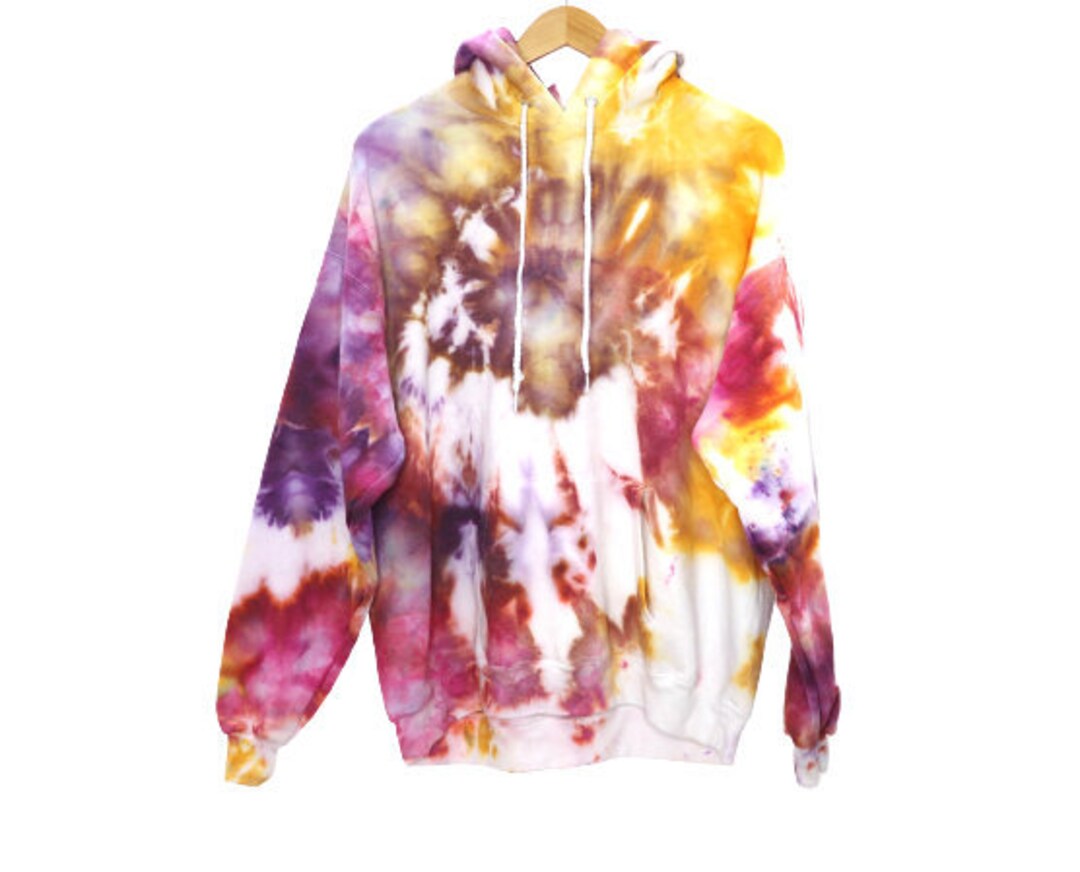 Colorful Tie Dye Hoodie Watercolor Tie Dye Sweatshirt Tie - Etsy