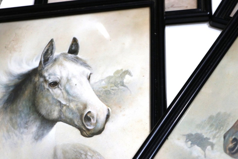 Ruane Manning Signed Oil Painting Horse Oil on Canvas | Etsy